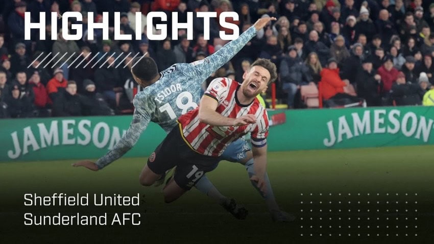 Sheffield United - Sunderland A.F.C Highlight | England Championship