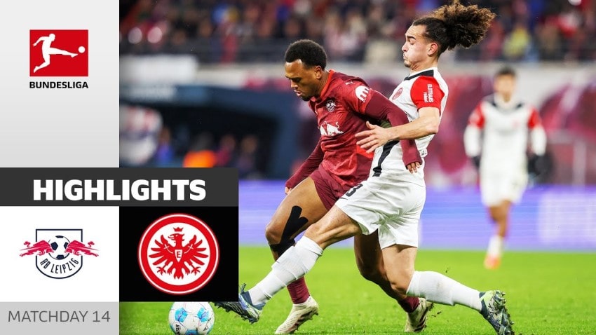 RB Leipzig - Eintracht Frankfurt Highlight | German Bundesliga