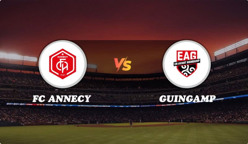 FC Annecy 1-4 Guingamp Highlight | France Ligue 2